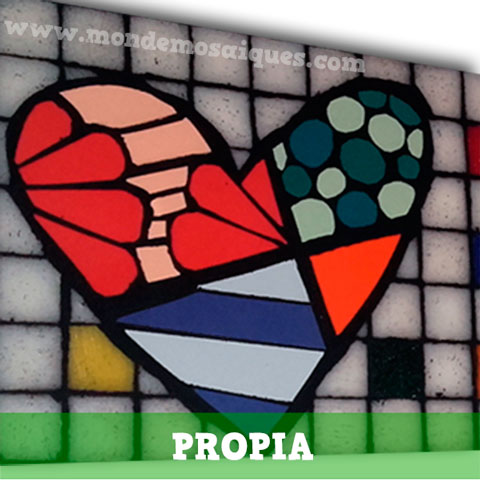 corazon britto diseño | Monde Mosaiques